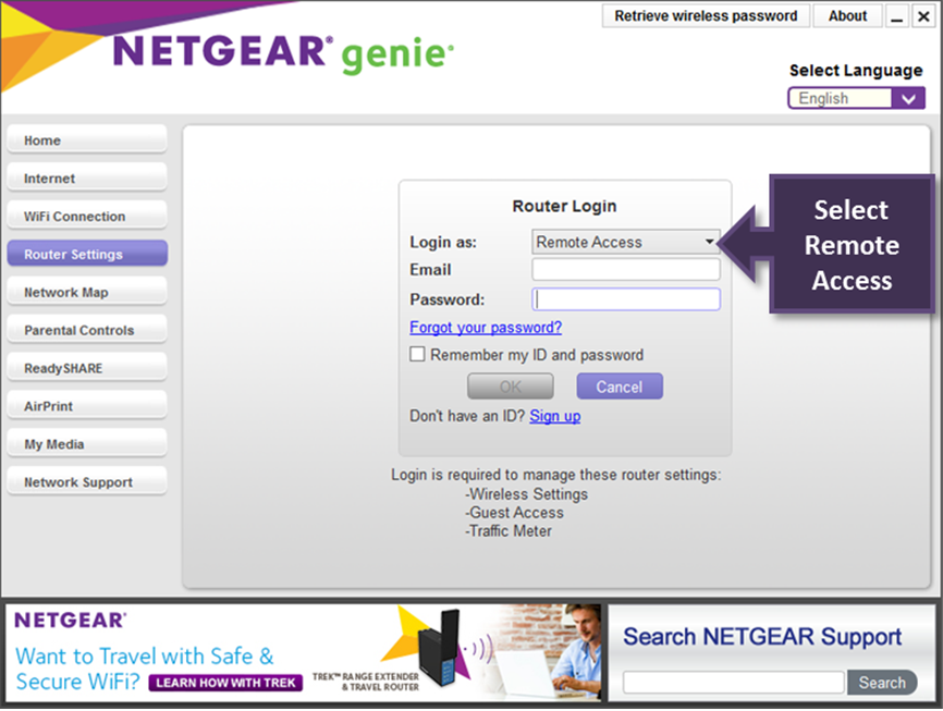 Login Into My Router